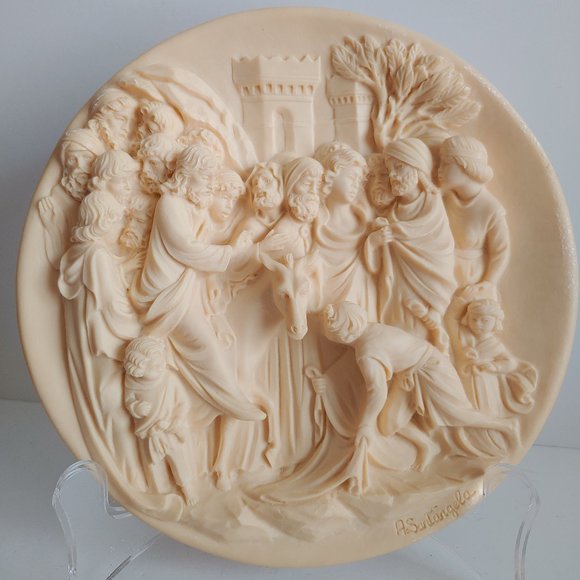 Alberto Santangela | Accents | Ghiberti Doors Collection Plate Christs ...